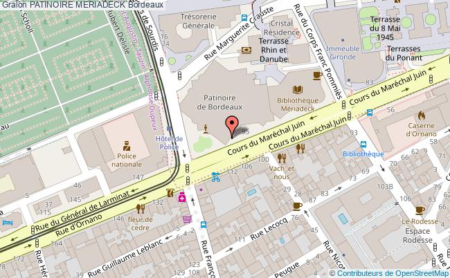 AIRE DE SPORTS DE GLACE SPORTIVE Patinoire meriadeck Bordeaux