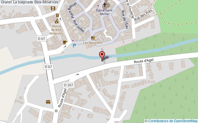 Baignade de Bize La baignade Bize-Minervois