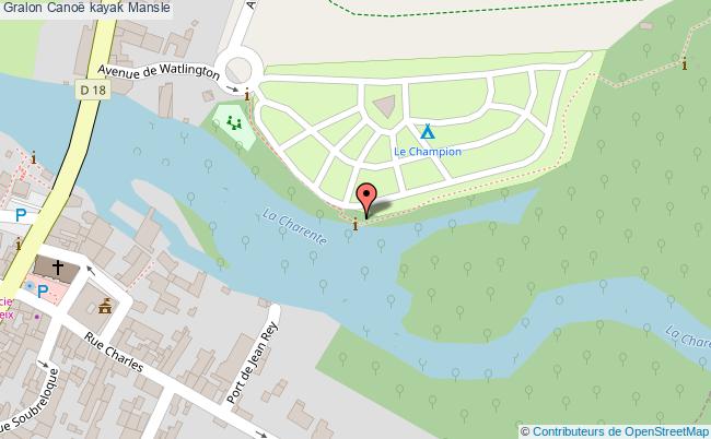 Bassin de slalom Canoë kayak Mansle