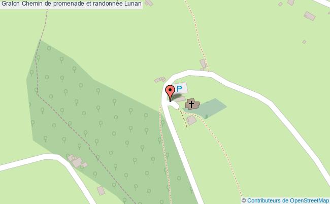 Boucle de Lunan - Capdenac-le-Haut Chemin de promenade et randonnée Lunan