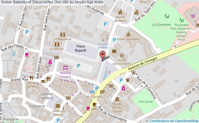 Boucle de randonnée Ballades et découvertes une ville au moyen age Melle