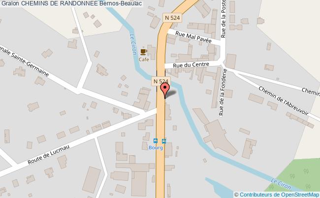 boucle locale de Beaulac Chemins de randonnee Bernos-Beaulac