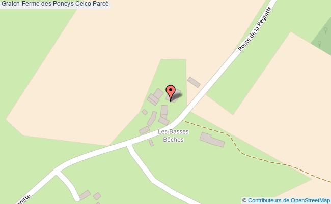 Carrière Ferme des poneys celco Parcé