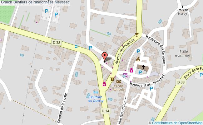 Circuit : La faille de Meyssac Sentiers de randonnées Meyssac