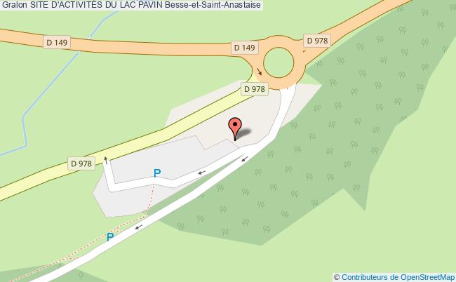 Circuit le lac Pavin Site d'activitÉs du lac pavin Besse-et-Saint-Anastaise