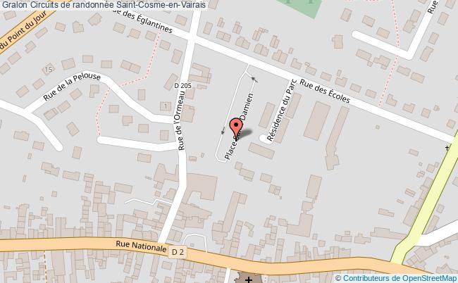 Circuit plateau balisage violet Circuits de randonnée Saint-Cosme-en ...