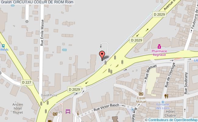 Circuit Au coeur de Riom Circuitau coeur de riom Riom