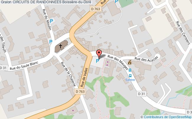 circuit coeur Circuits de randonnees Boissière-du-Doré