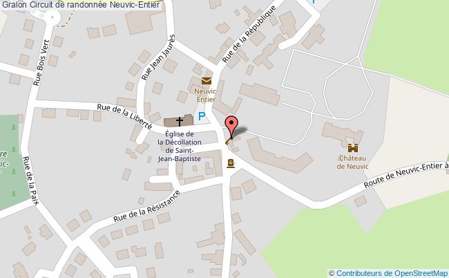 CIRCUIT DE LA PIERRE DE NEUVIC Circuit de randonnée Neuvic-Entier