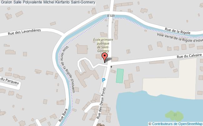 Circuit de la rigole d'Hilvern Salle polyvalente michel kerfanto Saint ...