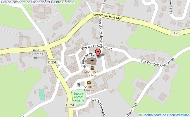 Circuit de la Vacherie Sentiers de randonnées Sainte-Féréole