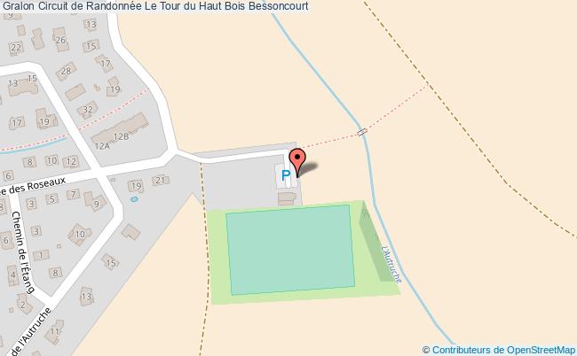 Circuit de randonnée Circuit de randonnée le tour du haut bois Bessoncourt