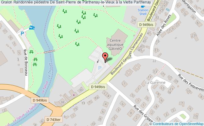 Circuit De Saint-Pierre de Parthenay-le-Vieux à la Viette Randonnée ...