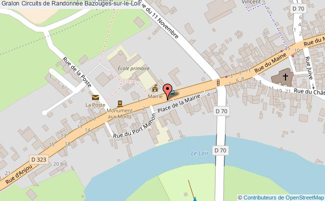 Circuit des Châteaux Circuits de randonnée Bazouges-sur-le-Loir