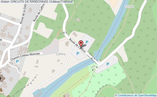 Circuit du Chant des 3 ruisseaux Circuits de randonnee Château-Thébaud