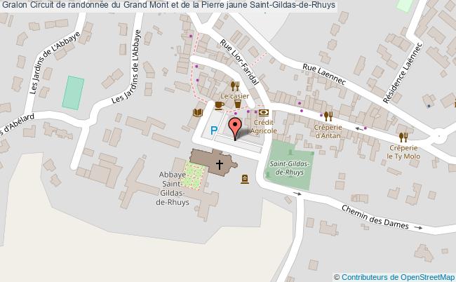 Circuit du Grand Mont Circuit de randonnée du grand mont et de la pierre jaune Saint-Gildas-de-Rhuys