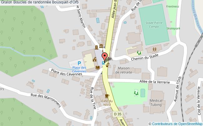 Circuit du Mont Sénégra (B1) Boucles de randonnée Bousquet-d'Orb