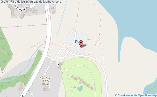Circuit pédestre Parc de loisirs du lac de maine Angers