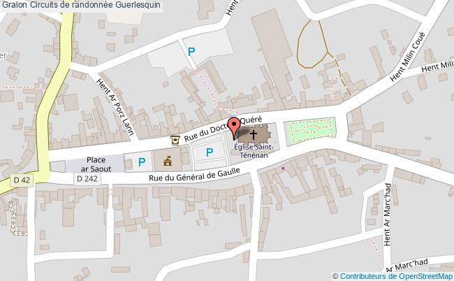 Circuit randonnée : L'étang du Guic Circuits de randonnée Guerlesquin