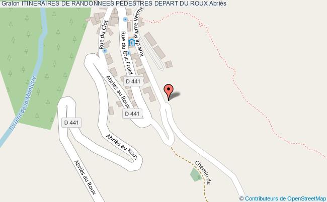 COL SAINT MARTIN Itineraires de randonnees pedestres depart du roux Abriès