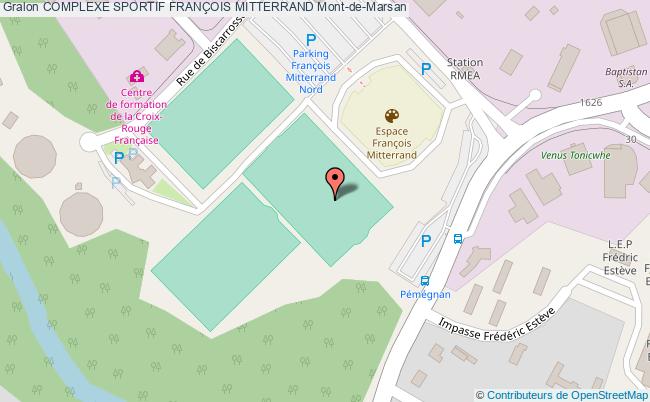 Complexe Jacques Foix Complexe sportif franÇois mitterrand Mont-de-Marsan