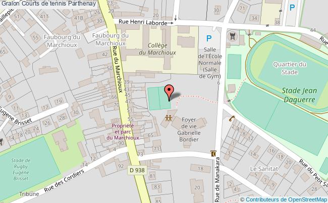 Court de tennis 2 Courts de tennis Parthenay