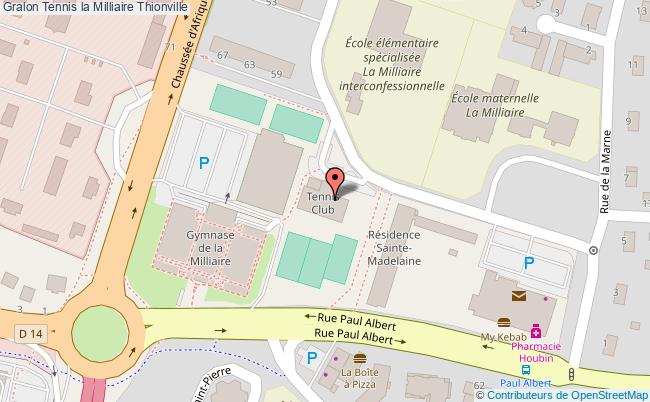 Court de tennis couvert privé Tennis la milliaire Thionville