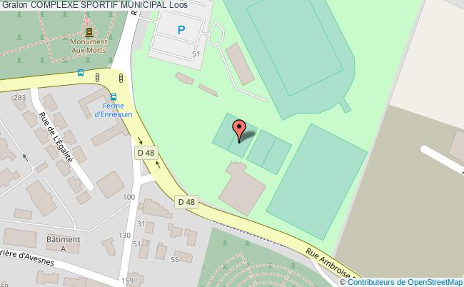 COURTS DE TENNIS INTERIEUR Complexe sportif municipal Loos