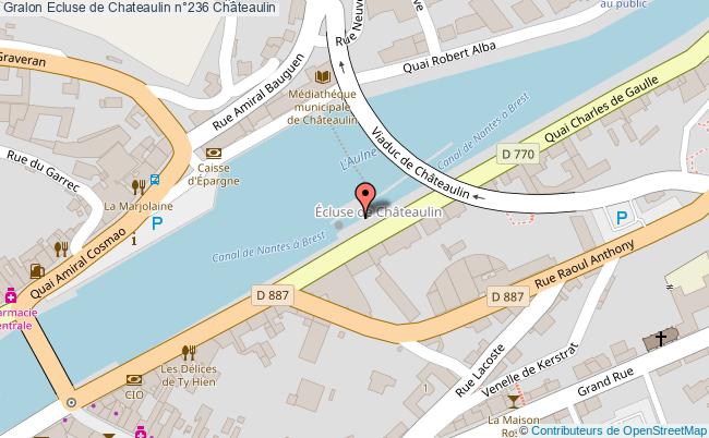 Ecluse de Chateaulin Ecluse de chateaulin n°236 Châteaulin