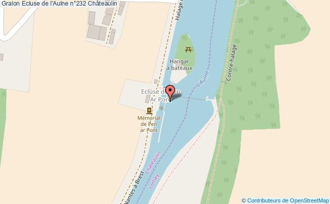 Ecluse de l'Aulne Ecluse de l'aulne n°232 Châteaulin