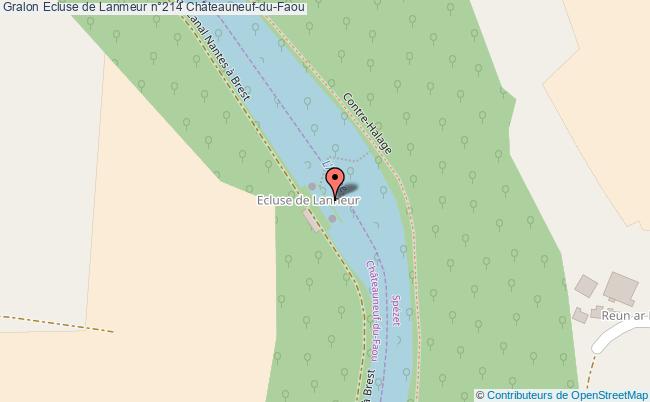 Ecluse de Lanmeur Ecluse de lanmeur n°214 Châteauneuf-du-Faou