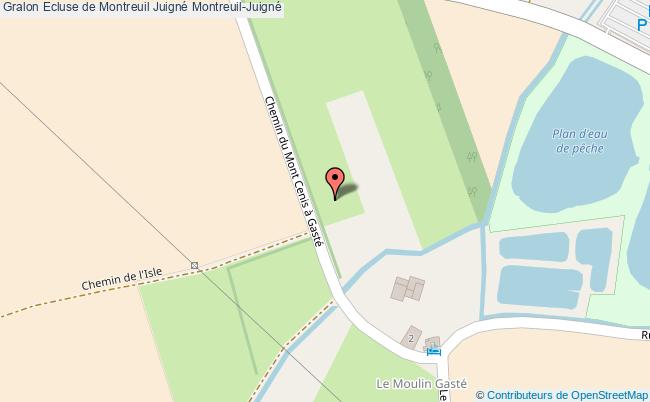 Ecluse de Montreuil - Juigné Ecluse de montreuil juigné Montreuil-Juigné