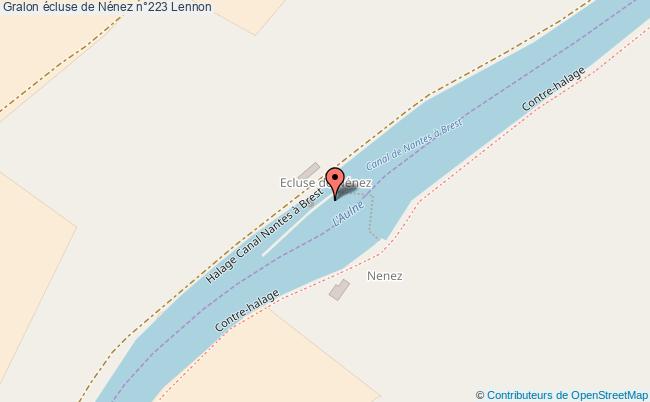 écluse de Nenez écluse de nénez n°223 Lennon