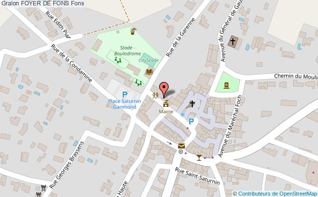 FOYER DE FONS Foyer de fons Fons