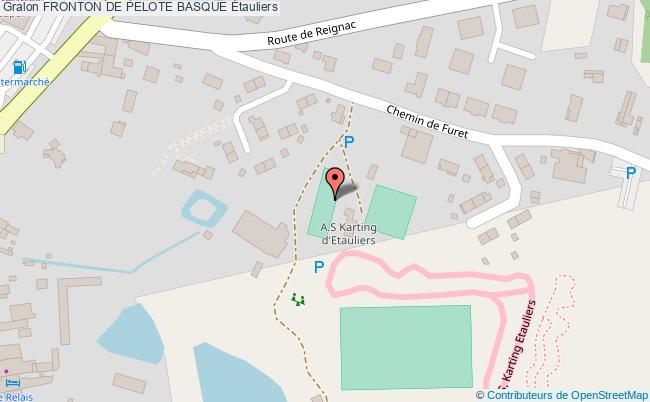 FRONTON DE PELOTE BASQUE Fronton de pelote basque Étauliers