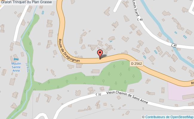 Fronton Trinquet du plan Grasse