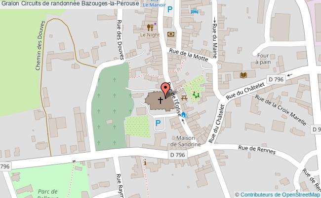 Grand tour de Villecartier Circuits de randonnée Bazouges-la-Pérouse