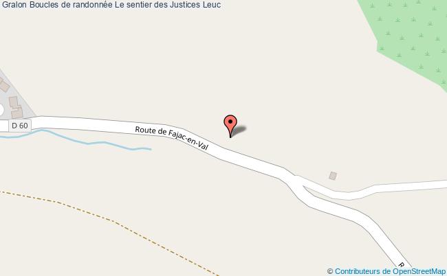 Grande boucle des justices - LEUC Boucles de randonnée le sentier des ...