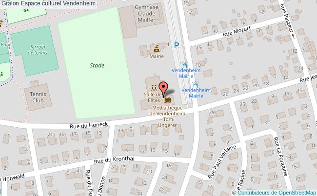 Grande salle Espace culturel Vendenheim