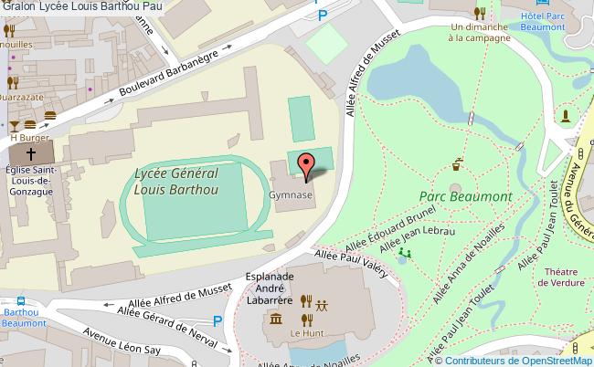 Gymnase du lycée Louis Barthou Lycée louis barthou Pau