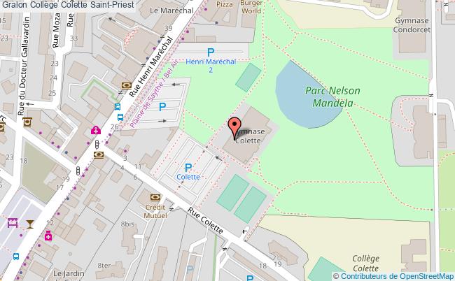 gymnase Collège colette Saint-Priest