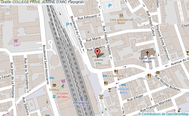 GYMNASE College prive jeanne d'arc Perpignan