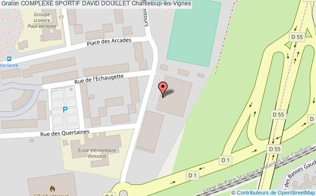 GYMNASE Complexe sportif david douillet Chanteloup-les-Vignes