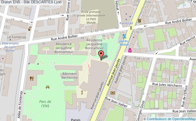 Gymnase Ens - site descartes Lyon