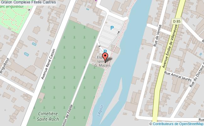 Gymnase George Mazars Complexe fitelle Castres