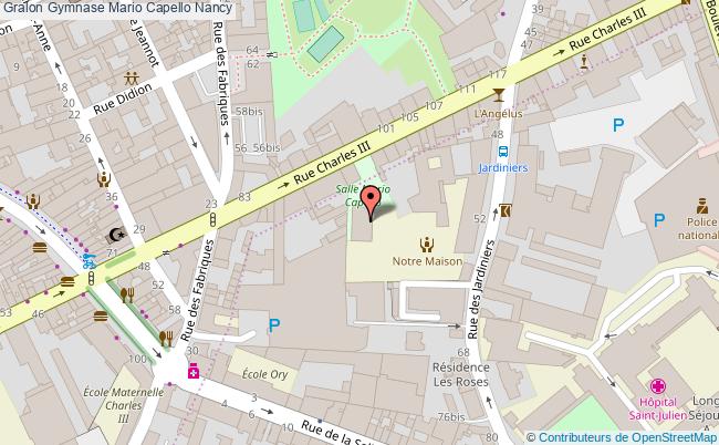 Gymnase Gymnase mario capello Nancy