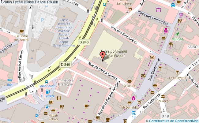 Gymnase Lycée blaise pascal Rouen