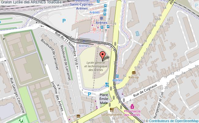 GYMNASE Lycée des arenes Toulouse