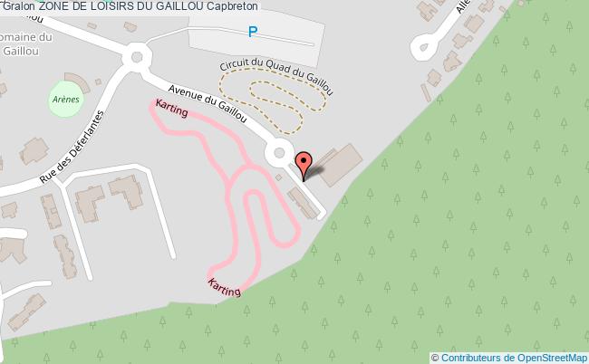 KARTING DU GAILLOU Zone de loisirs du gaillou Capbreton