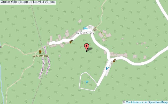 L'Alpe de Venosc Gite d'étape le lauvitel Vénosc